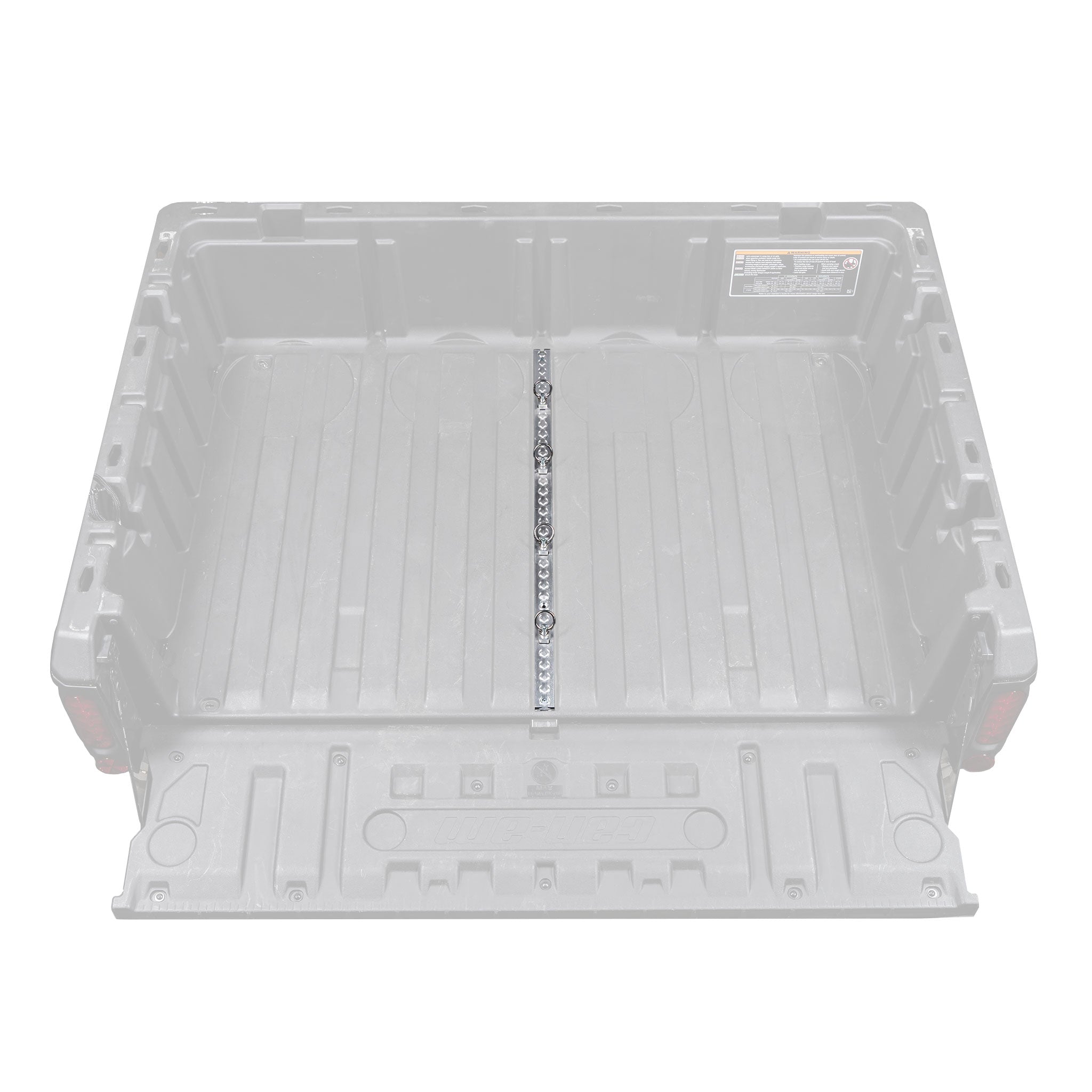 Alpha Can-Am Defender Bed Single L-Track Rail w/Hardware