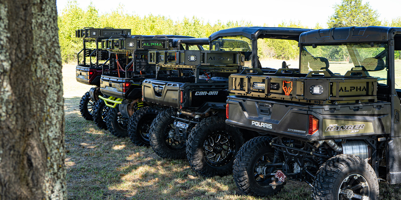 Alpha Adapt Ultimate Rack System | UTV Cargo Rack | Polaris | Can-AM