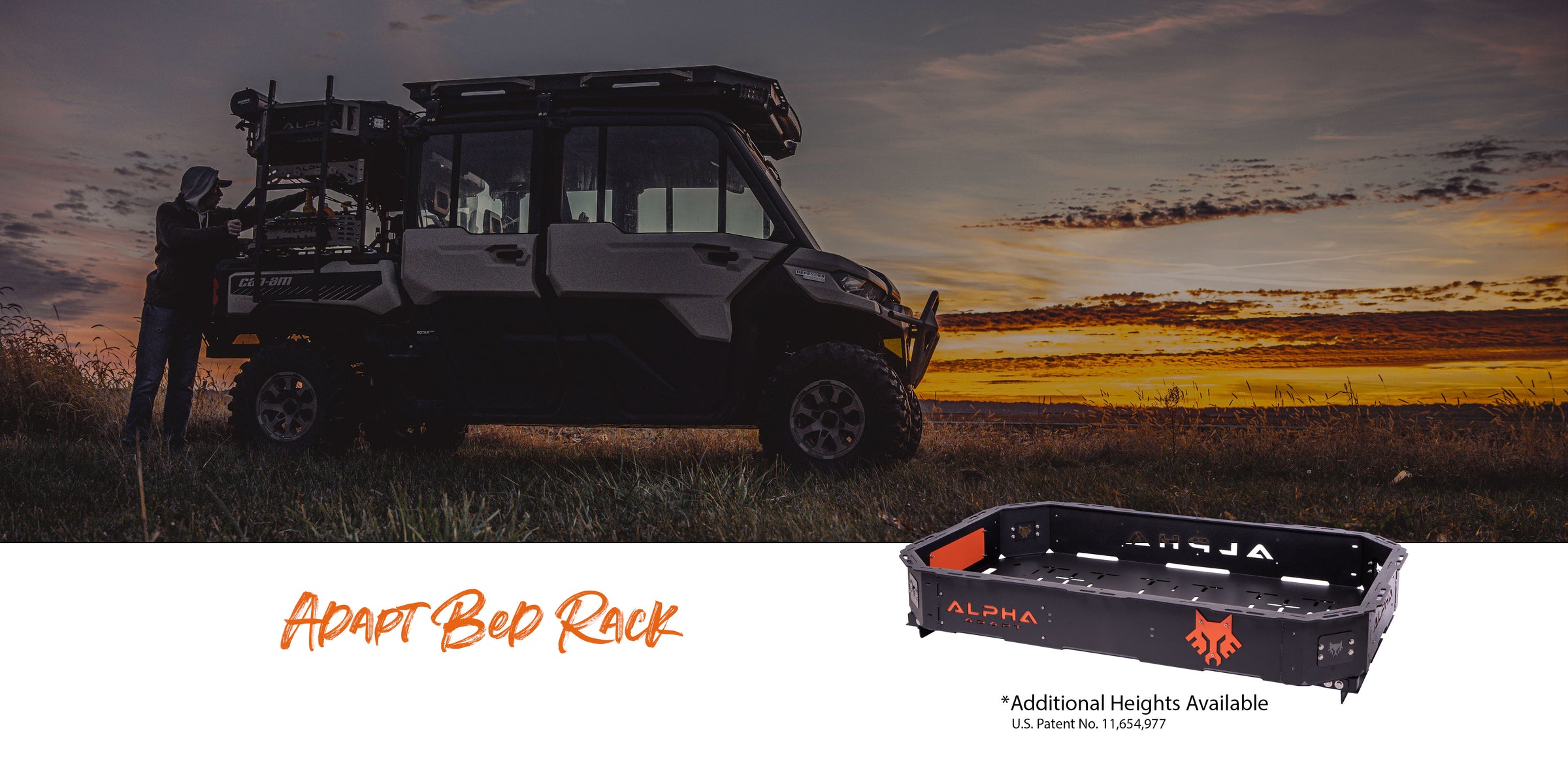 Alpha Rack UTV Rack System | Polaris | Can-Am | UTV Cargo Rack