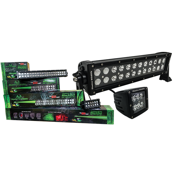 Elusive Wildlife Kill Light Predator Series Blackout LED Lights