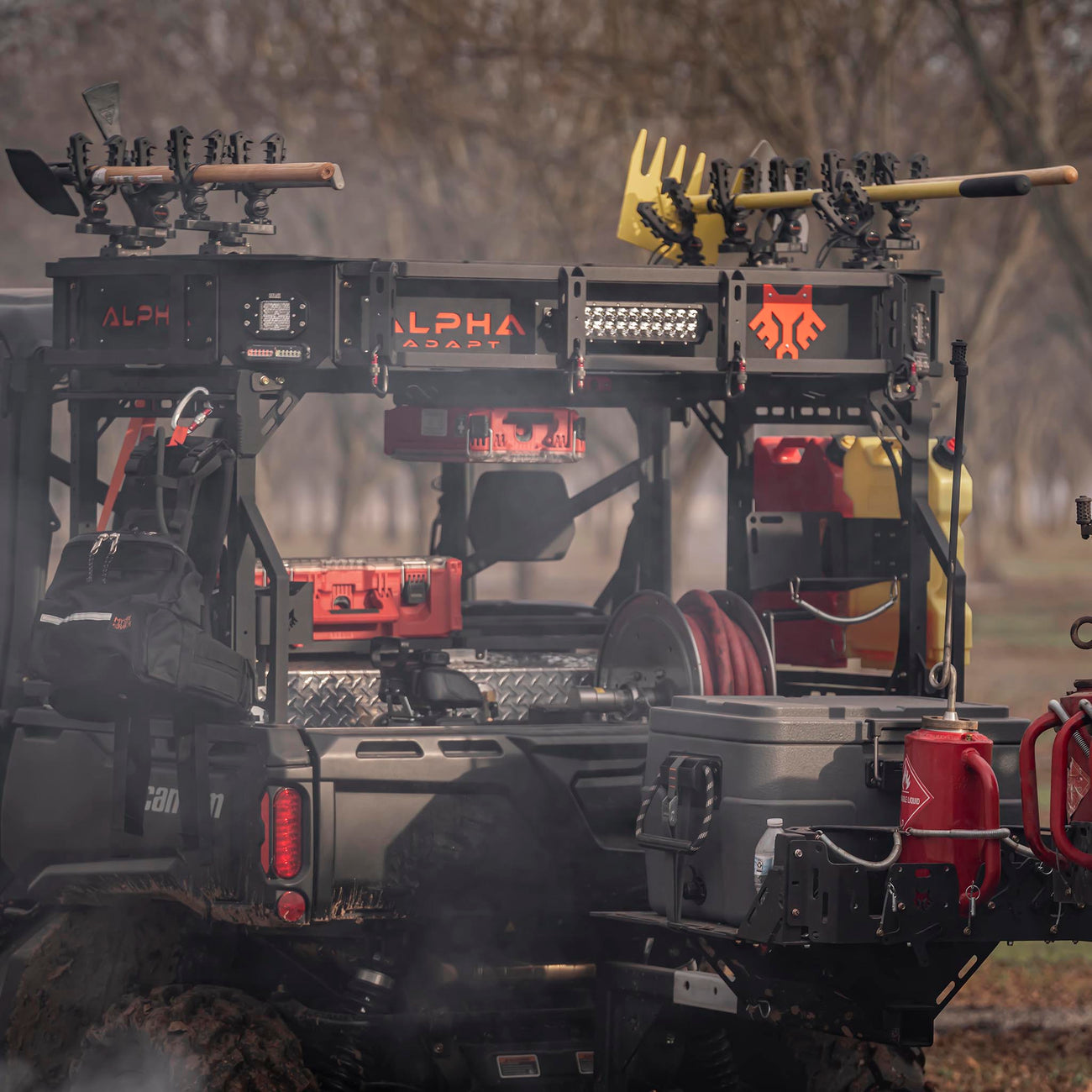 Alpha Adapt Ultimate Rack System | UTV Cargo Rack | Polaris | Can-AM