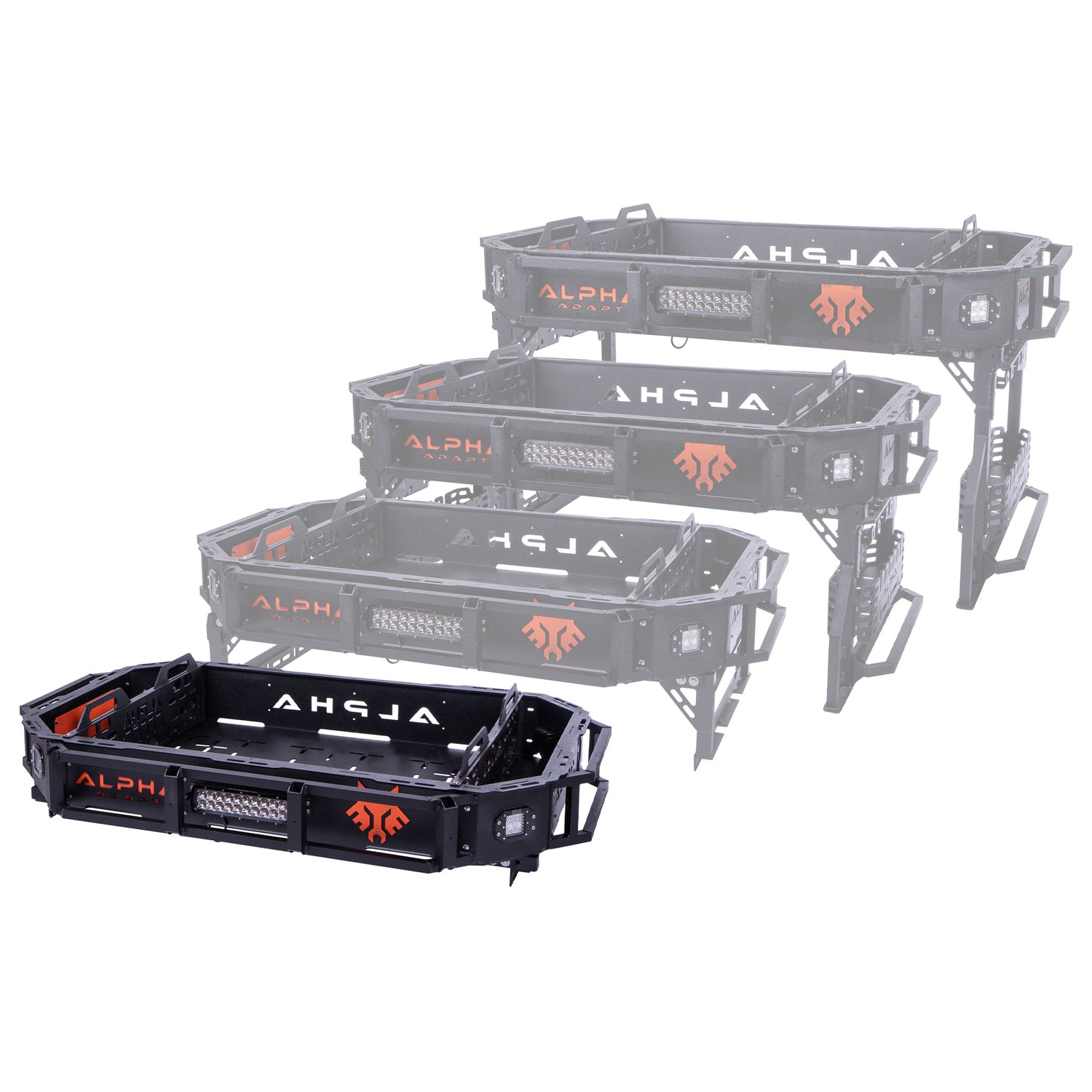 Alpha Adapt Ultimate Rack System | UTV Cargo Rack | Polaris | Can-AM