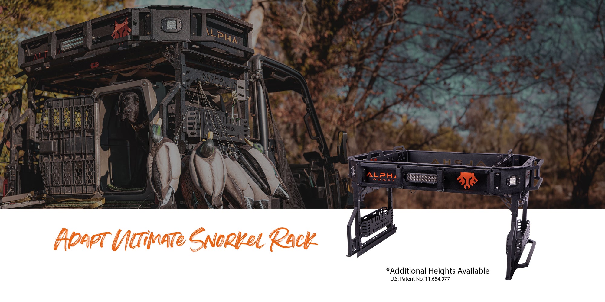 Alpha Adapt Ultimate Rack System | UTV Cargo Rack | Polaris | Can-AM