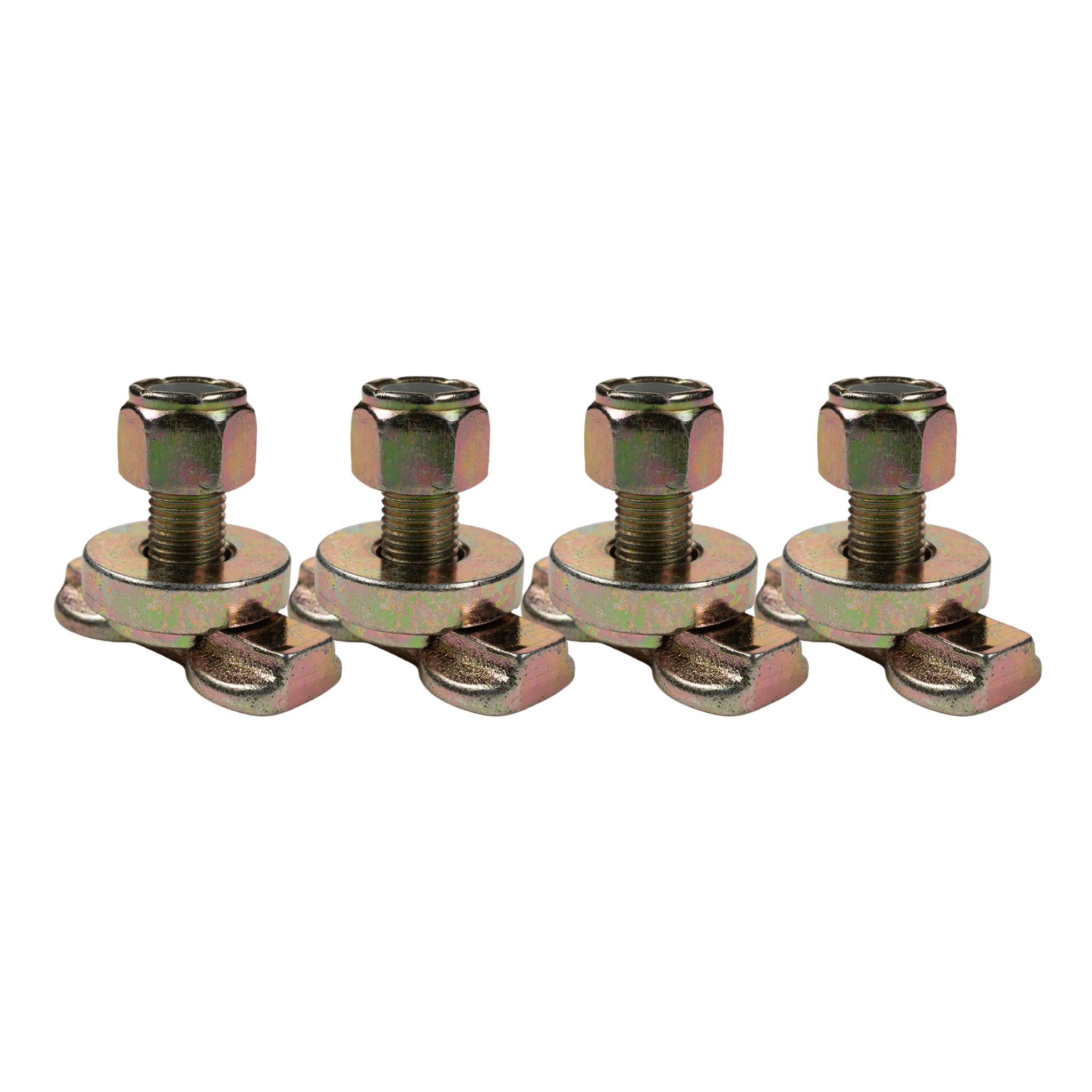 L-Track Threaded Stud Anchor Set (4 Pack)